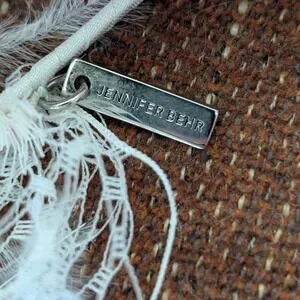 Jennifer Behr | Accessories | Jennifer Behr White Feather Crystal ...